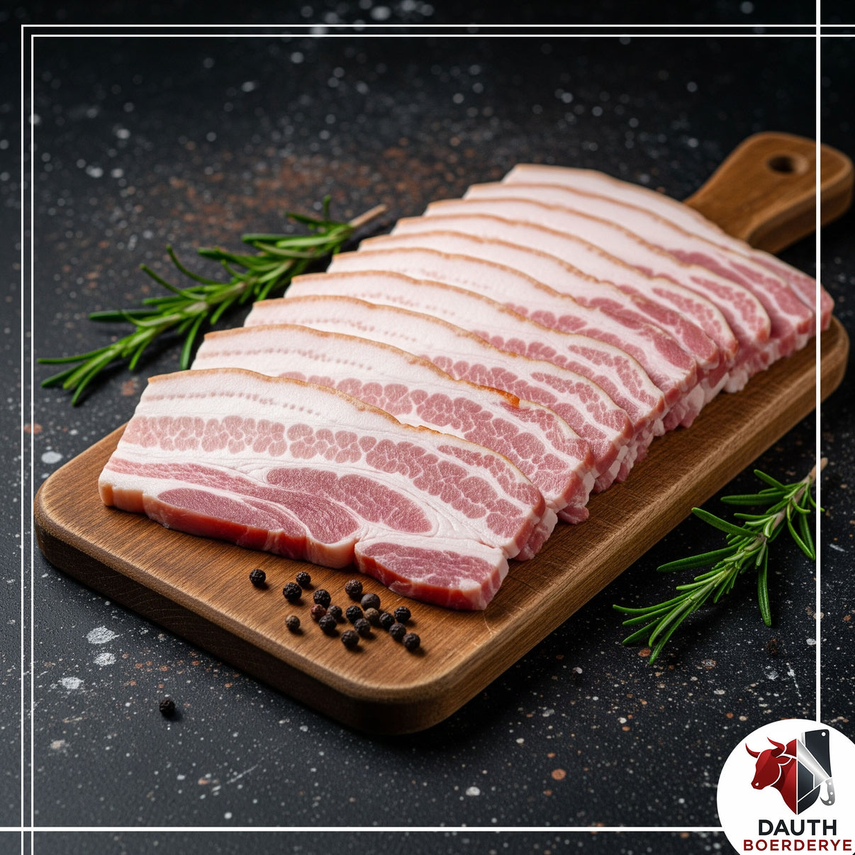 Pork Rashers - 500g – Dauth Boerderye