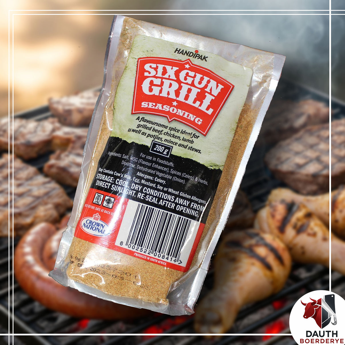 Crown National Six Gun spice – Dauth Boerderye